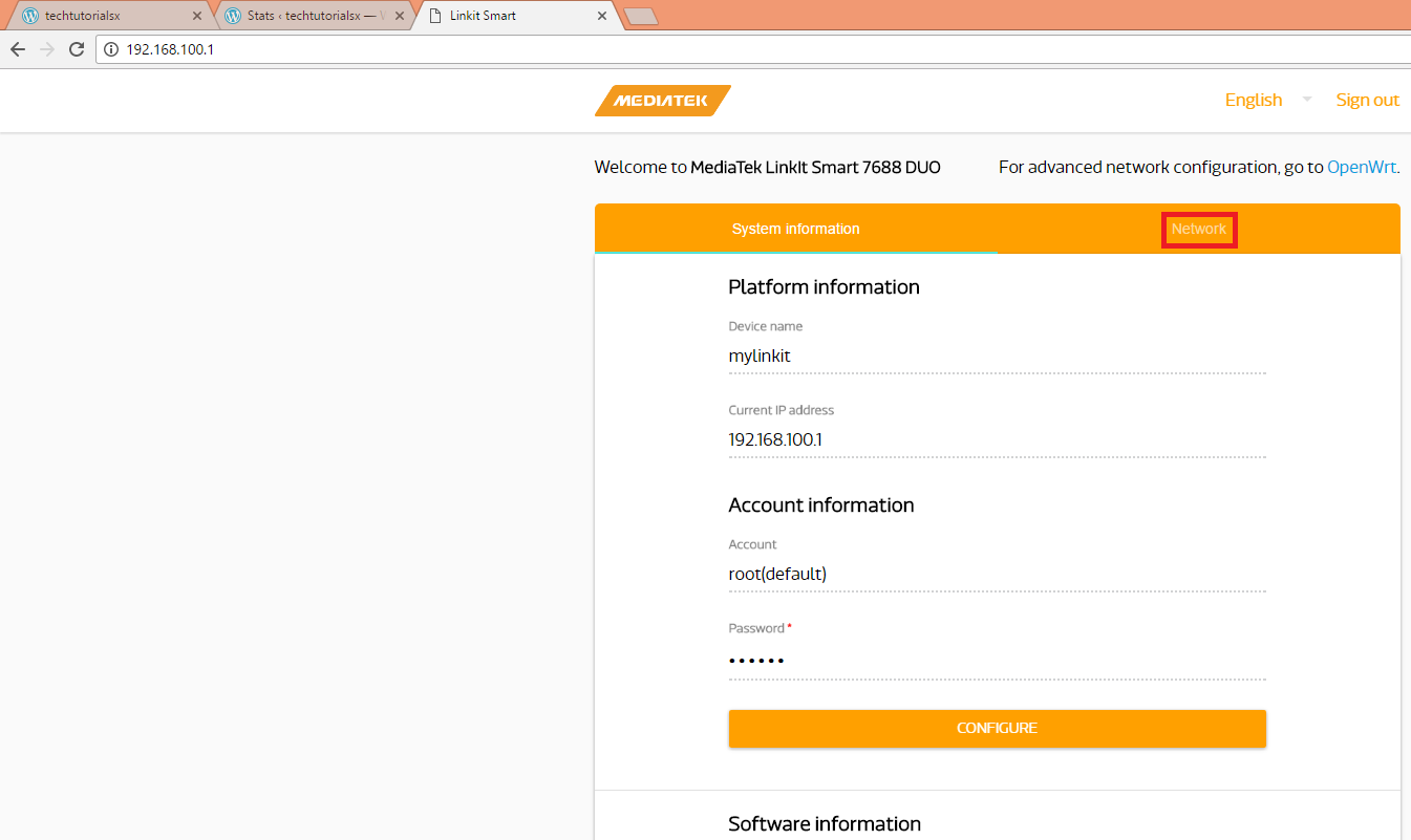 LinkIt Smart Duo: Connection to WiFi Network – techtutorialsx