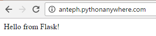 Python Anywhere Deploying A Flask Server On The Cloud Techtutorialsx