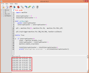 ESP32 MicroPython: External interrupts – techtutorialsx