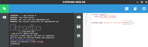 ESP32 JavaScript Espruino String Interpolation with function call – techtutorialsx