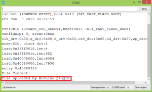 ESP32 Arduino SPIFFS: File upload IDE plugin – techtutorialsx