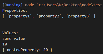How to get the keys of a JavaScript object – techtutorialsx