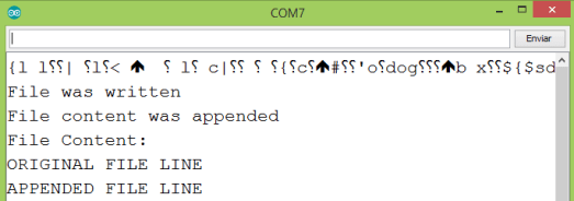 ESP8266 SPIFFS: Appending content to file – techtutorialsx