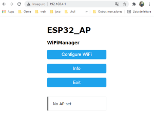 ESP32 WiFi Manager: extra features – techtutorialsx