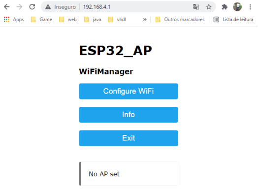 ESP32: WiFi Manager – techtutorialsx