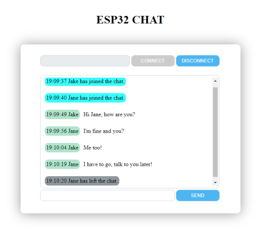 ESP32: Chat Application (Introduction) – techtutorialsx