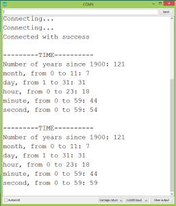 ESP32: System time and SNTP – techtutorialsx